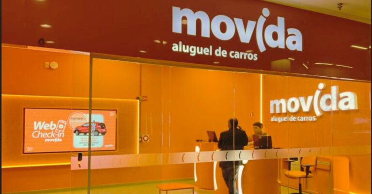 Resultados da Movida em 2025 ganham força no 4T